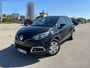Black Renault Captur 2014 in Riga, with an engine capacity of 1.50 L and mileage of 184 thousand km for 6950 €, photo  on AUTOMOTO.COM.LV
