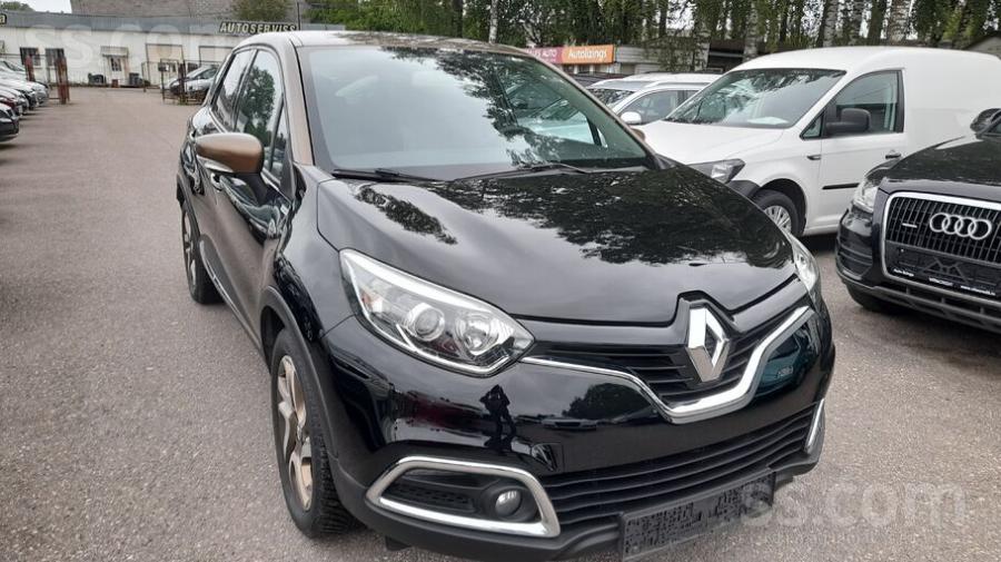 Black Renault Captur 2015 in Riga, with an engine capacity of 1.50 L and mileage of 118 thousand km for 7900 €, photo 28 on AUTOMOTO.COM.LV