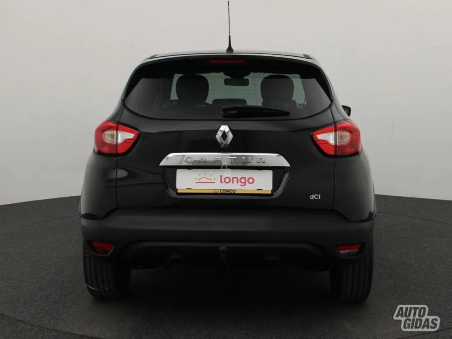 Black Renault Captur 2015 in Vilnius, with an engine capacity of 1.50 L and mileage of 179 thousand km for 8599 €, photo 6 on AUTOMOTO.COM.LV