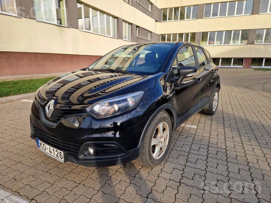 Melns Renault Captur 2016 Rīga, ar dzinēja tilpumu 1.50 L un nobraukumu 116 tūkst. km par 7900 €, foto 1 vietnē AUTOMOTO.COM.LV