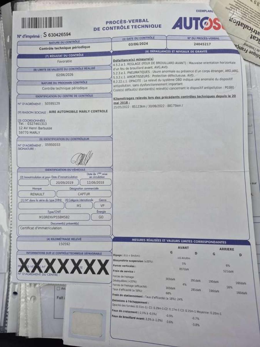 Black Renault Captur 2018 in Taurage, with an engine capacity of 1.46 L and mileage of 169 thousand km for 8999 €, photo 38 on AUTOMOTO.COM.LV