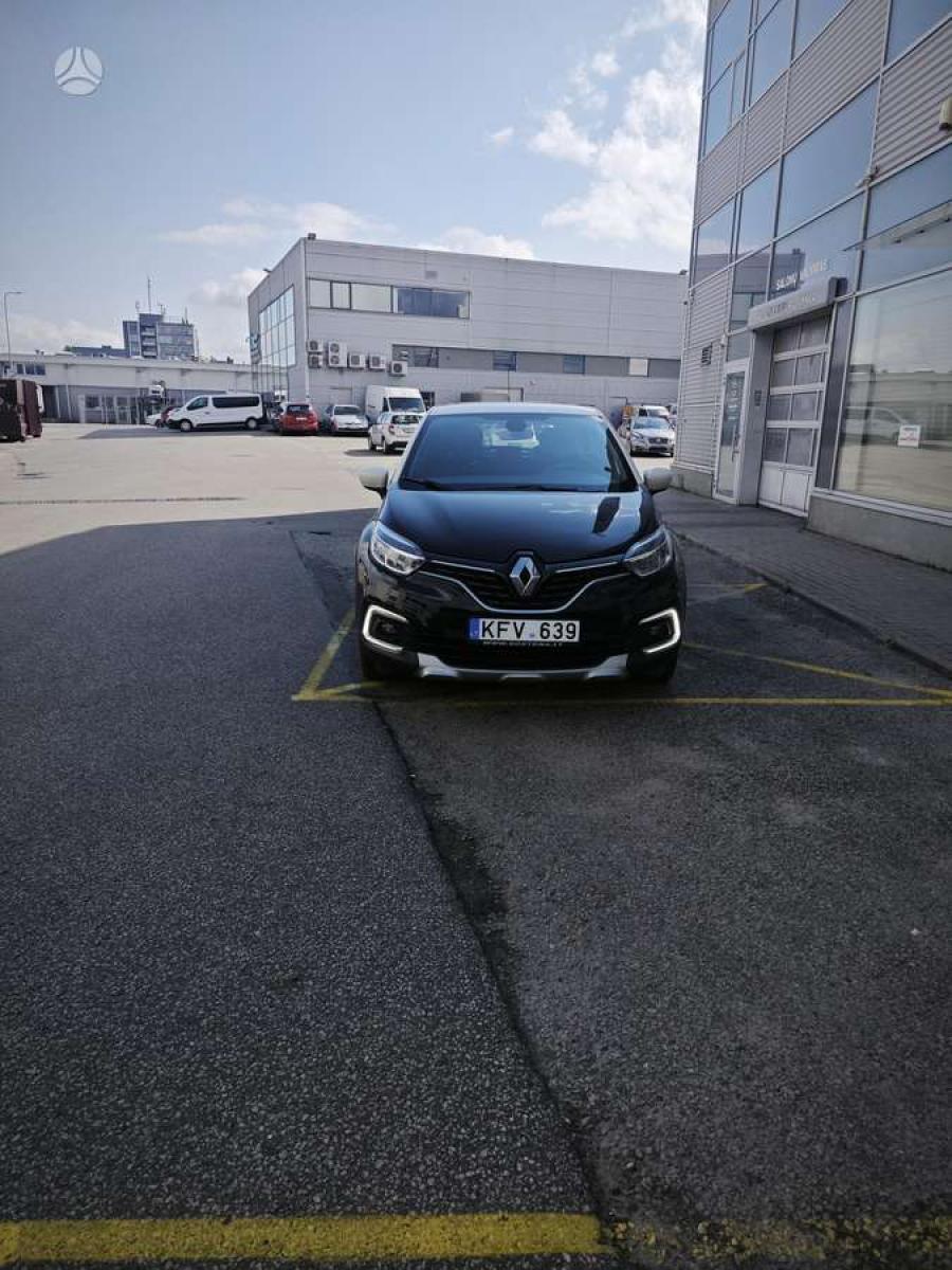 Melns Renault Captur 2018 Viļņa, ar dzinēja tilpumu 1.20 L un nobraukumu 92 tūkst. km par 8850 €, foto 1 vietnē AUTOMOTO.COM.LV