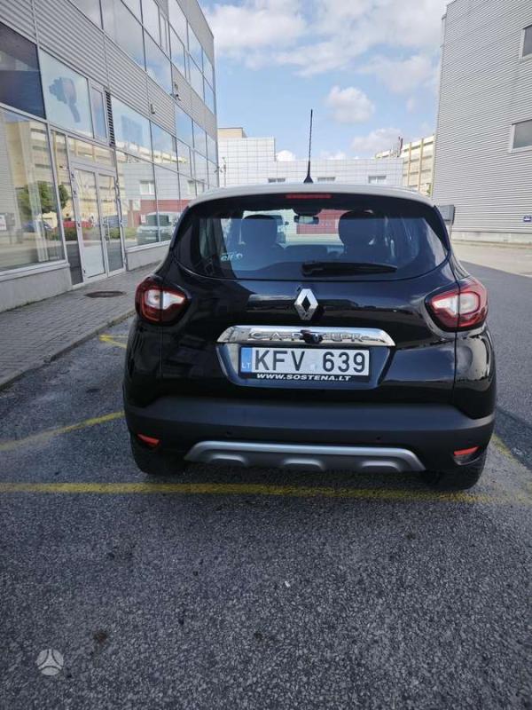 Melns Renault Captur 2018 Viļņa, ar dzinēja tilpumu 1.20 L un nobraukumu 92 tūkst. km par 8850 €, foto 5 vietnē AUTOMOTO.COM.LV