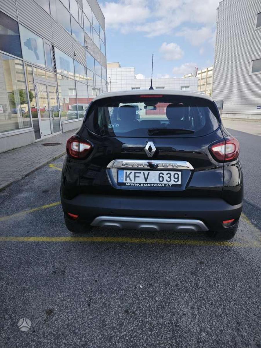 Melns Renault Captur 2018 Viļņa, ar dzinēja tilpumu 1.20 L un nobraukumu 92 tūkst. km par 8850 €, foto 6 vietnē AUTOMOTO.COM.LV