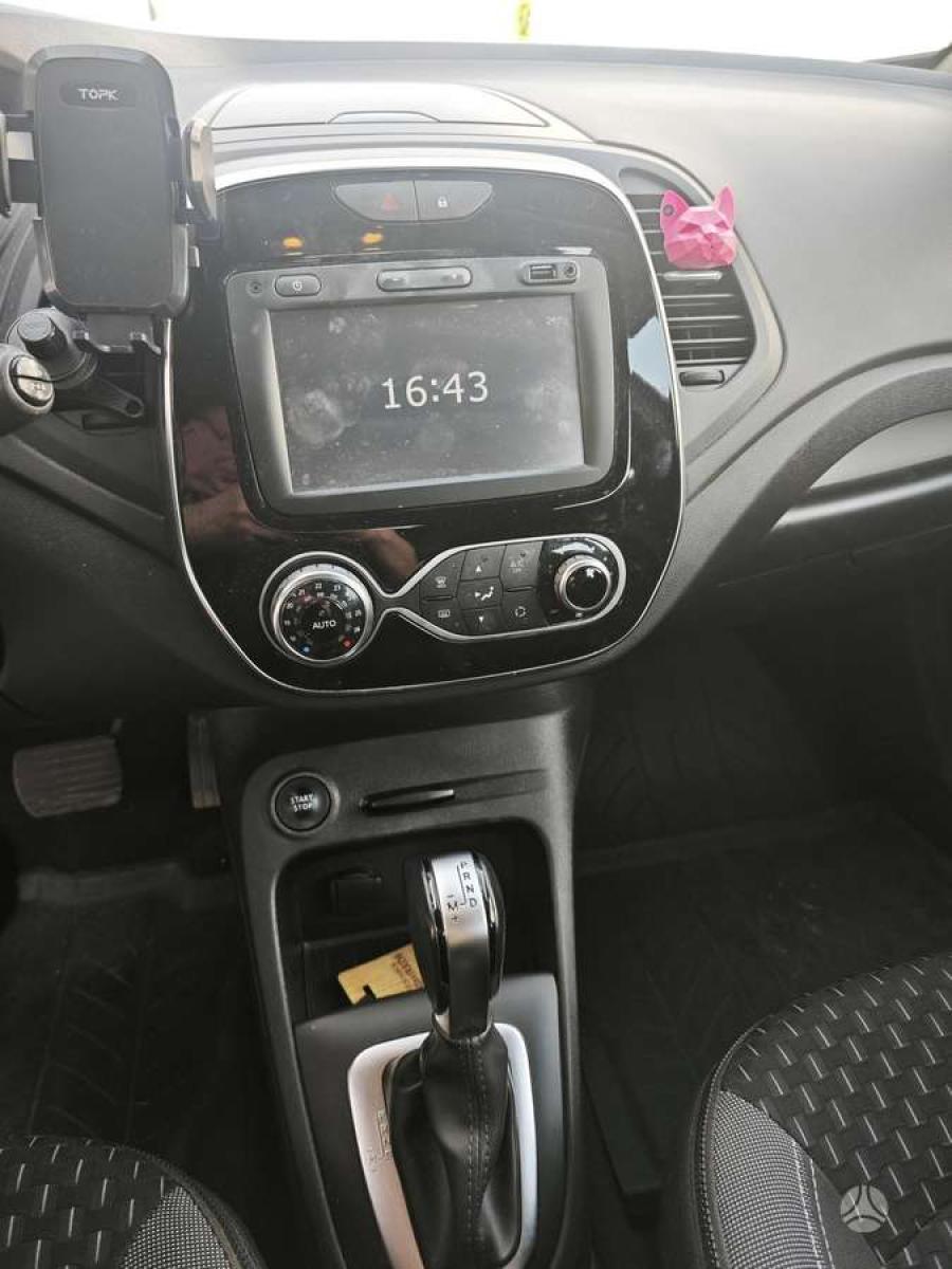 Melns Renault Captur 2018 Viļņa, ar dzinēja tilpumu 1.20 L un nobraukumu 92 tūkst. km par 8850 €, foto 9 vietnē AUTOMOTO.COM.LV
