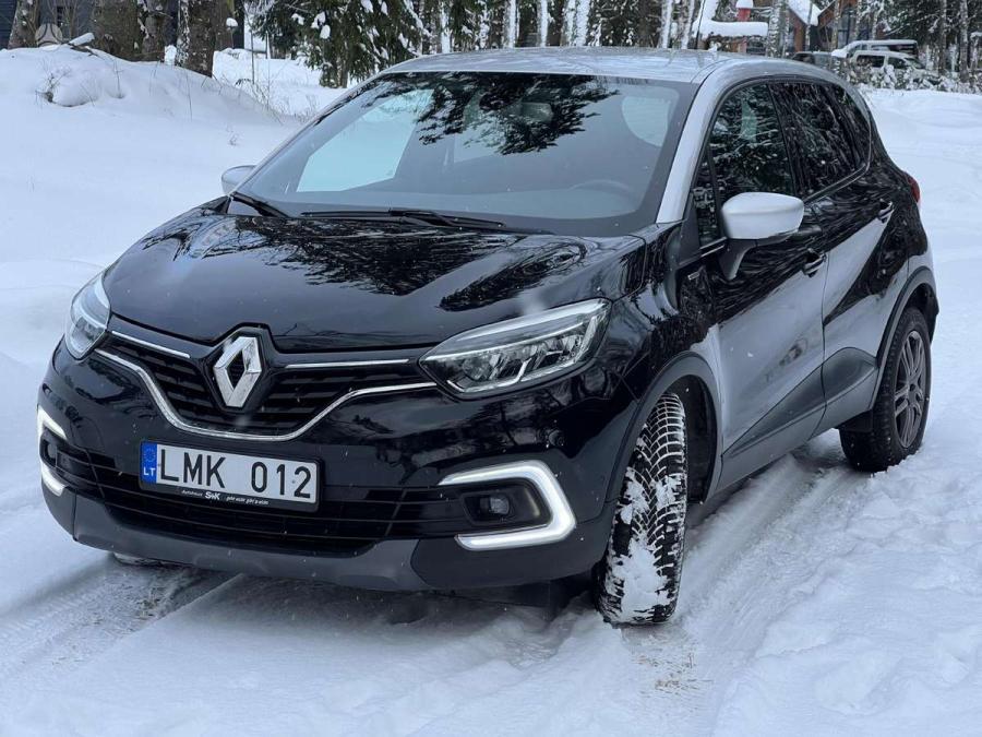 Melns Renault Captur 2019 Viļņa, ar dzinēja tilpumu 1.33 L un nobraukumu 52 tūkst. km par 12900 €, foto 2 vietnē AUTOMOTO.COM.LV