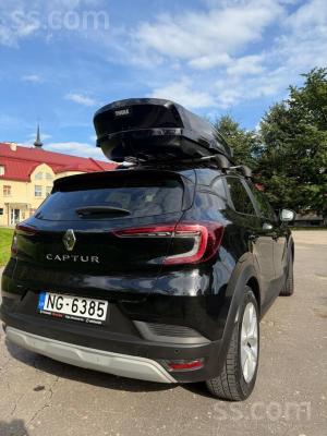 Black Renault Captur 2022 in Riga, with an engine capacity of 1.00 L and mileage of 83 thousand km for 11999 €, photo 5 on AUTOMOTO.COM.LV