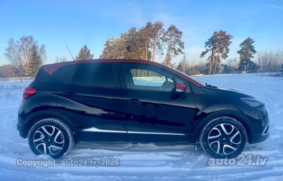 Black Renault Captur 2014 in Tallinn, with an engine capacity of 1.50 L and mileage of 197 thousand km for 5790 €, photo 8 on AUTOMOTO.COM.LV