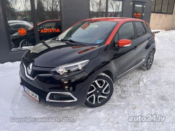 Black Renault Captur 2014 in Tallinn, with an engine capacity of 1.50 L and mileage of 190 thousand km for 6990 €, photo 1 on AUTOMOTO.COM.LV