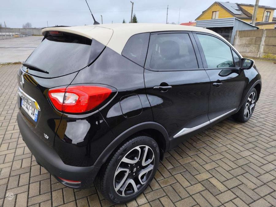 Black Renault Captur 2015 in Taurage, with an engine capacity of 0.90 L and mileage of 80 thousand km for 5900 €, photo 12 on AUTOMOTO.COM.LV