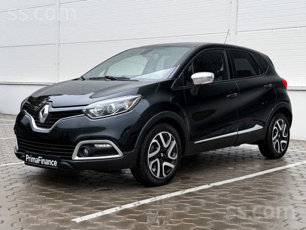 Black Renault Captur 2015 in Riga, with an engine capacity of 1.20 L and mileage of 0 thousand km for 7990 €, photo 1 on AUTOMOTO.COM.LV