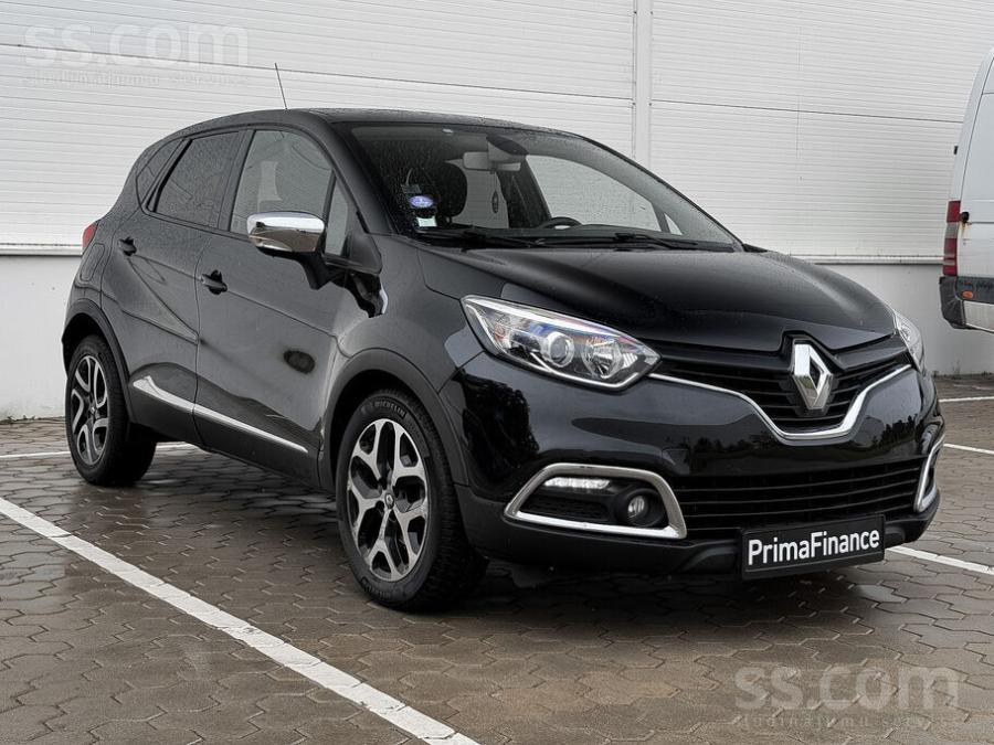 Black Renault Captur 2015 in Riga, with an engine capacity of 1.20 L and mileage of 0 thousand km for 7990 €, photo 4 on AUTOMOTO.COM.LV