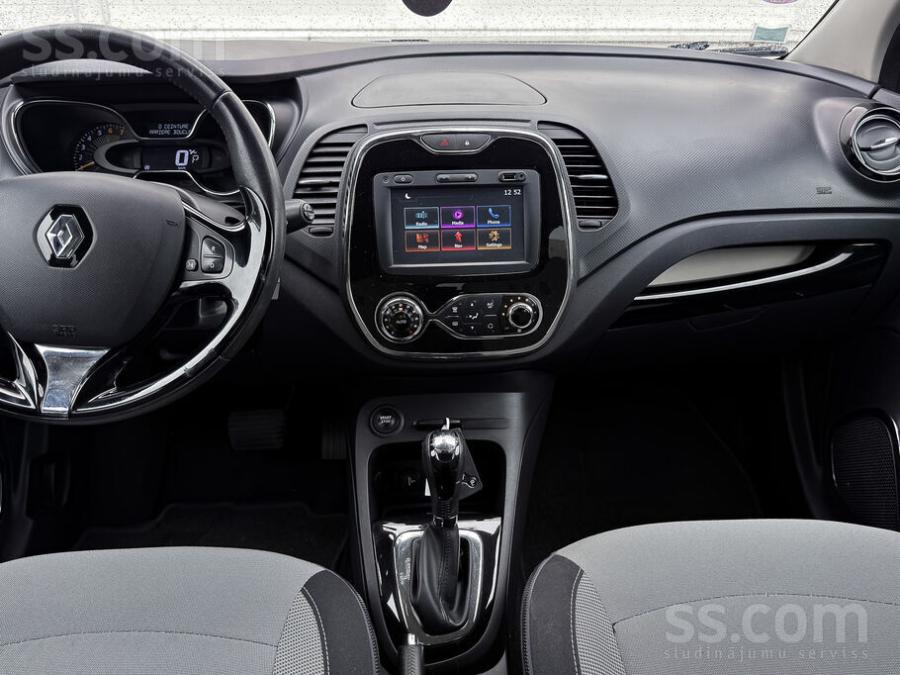 Black Renault Captur 2015 in Riga, with an engine capacity of 1.20 L and mileage of 0 thousand km for 7990 €, photo 18 on AUTOMOTO.COM.LV