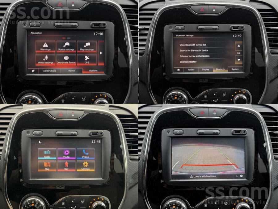 Black Renault Captur 2015 in Riga, with an engine capacity of 1.20 L and mileage of 0 thousand km for 7990 €, photo 28 on AUTOMOTO.COM.LV
