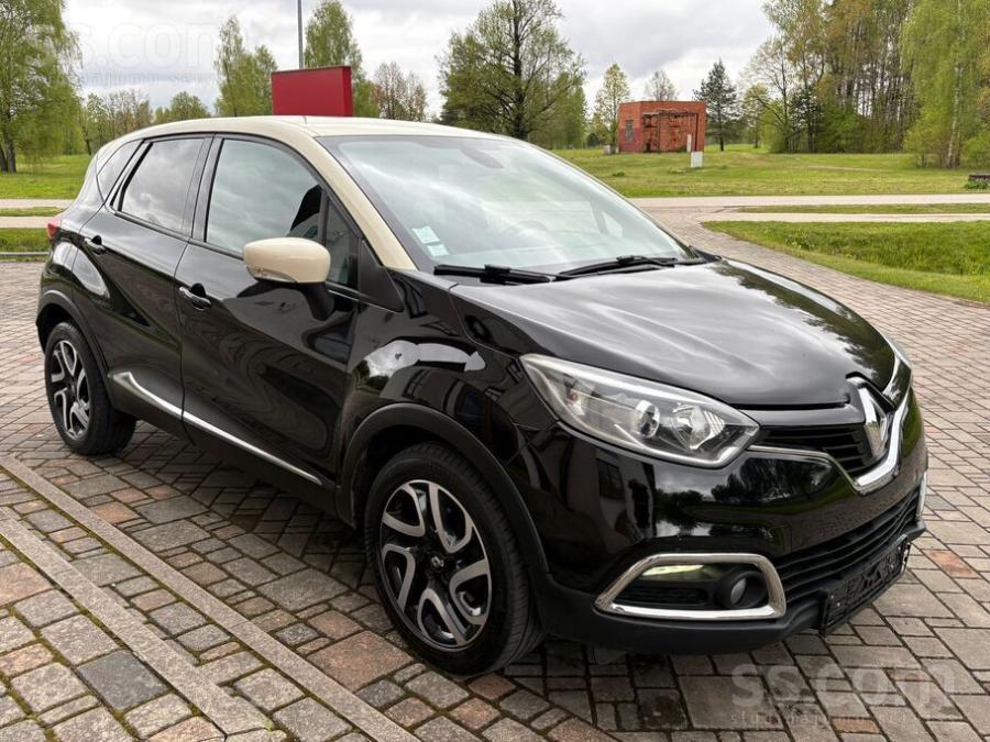 Black Renault Captur 2016 in Jelgava, with an engine capacity of 1.50 L and mileage of 155 thousand km for 7900 €, photo 2 on AUTOMOTO.COM.LV