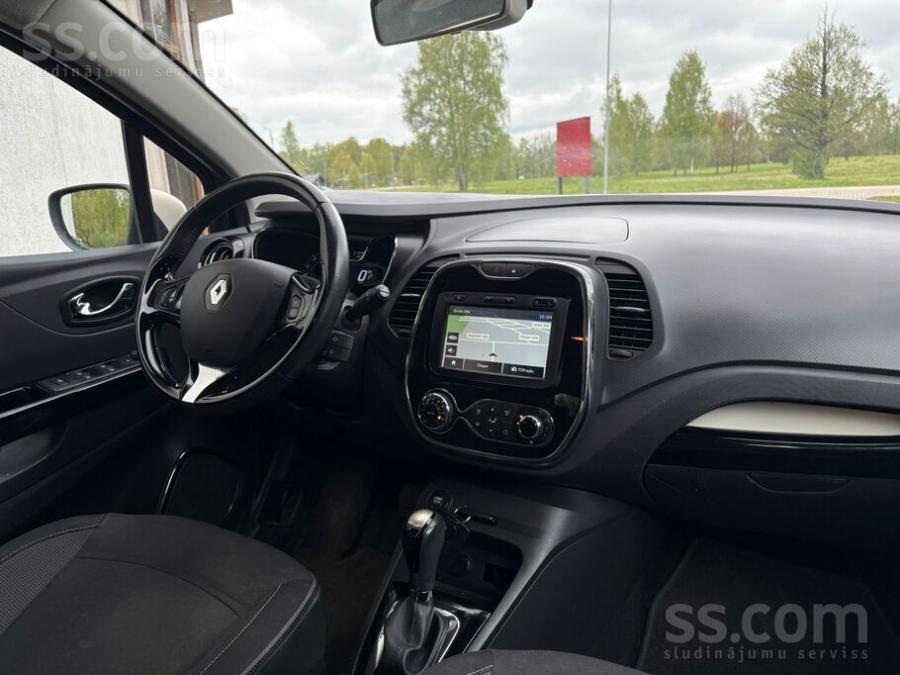 Black Renault Captur 2016 in Jelgava, with an engine capacity of 1.50 L and mileage of 155 thousand km for 7900 €, photo 9 on AUTOMOTO.COM.LV