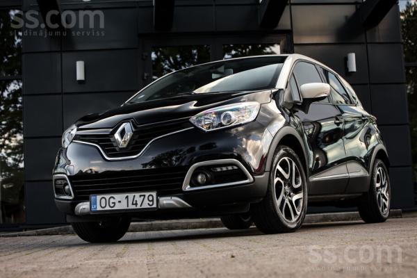 Black Renault Captur 2016 in Jelgava, with an engine capacity of 0.90 L and mileage of 172 thousand km for 7999 €, photo 3 on AUTOMOTO.COM.LV