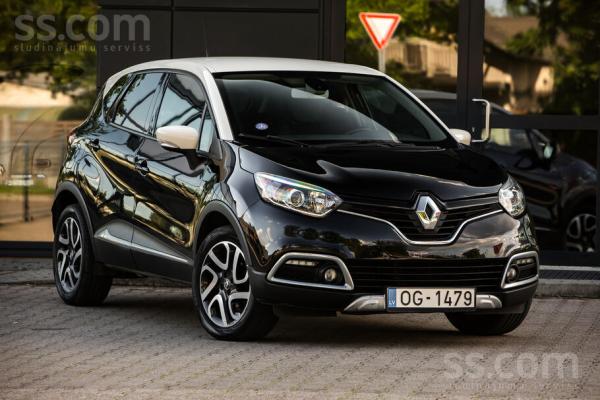 Black Renault Captur 2016 in Jelgava, with an engine capacity of 0.90 L and mileage of 172 thousand km for 7999 €, photo 5 on AUTOMOTO.COM.LV
