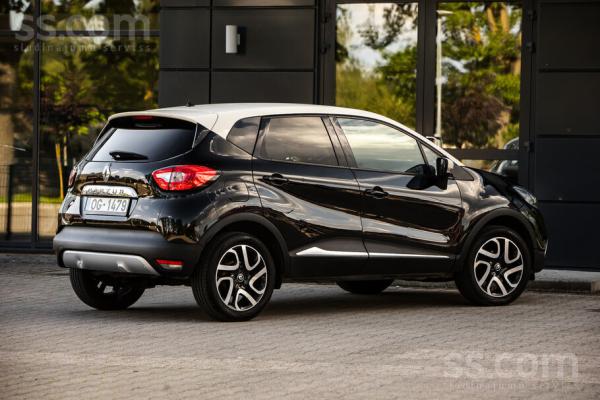 Black Renault Captur 2016 in Jelgava, with an engine capacity of 0.90 L and mileage of 172 thousand km for 7999 €, photo 7 on AUTOMOTO.COM.LV