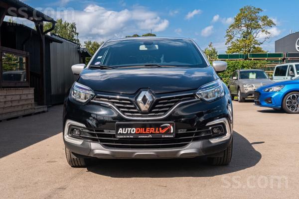 Black Renault Captur 2017 in Riga, with an engine capacity of 1.20 L and mileage of 0 thousand km for 9450 €, photo 2 on AUTOMOTO.COM.LV