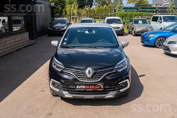 Black Renault Captur 2017 in Riga, with an engine capacity of 1.20 L and mileage of 0 thousand km for 9450 €, photo 4 on AUTOMOTO.COM.LV