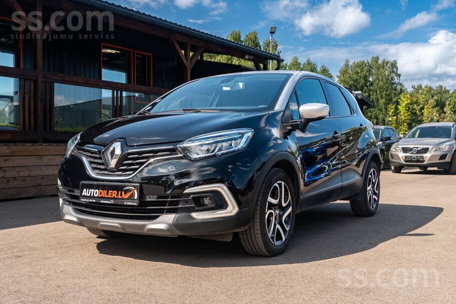 Black Renault Captur 2017 in Riga, with an engine capacity of 1.20 L and mileage of 0 thousand km for 9450 €, photo 6 on AUTOMOTO.COM.LV