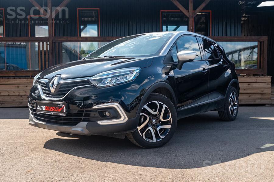 Black Renault Captur 2017 in Riga, with an engine capacity of 1.20 L and mileage of 0 thousand km for 9450 €, photo 7 on AUTOMOTO.COM.LV