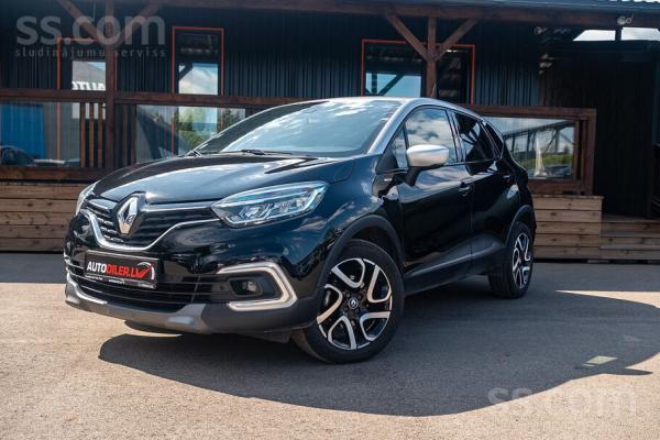 Black Renault Captur 2017 in Riga, with an engine capacity of 1.20 L and mileage of 0 thousand km for 9450 €, photo 7 on AUTOMOTO.COM.LV
