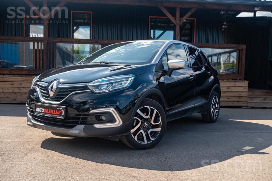 Black Renault Captur 2017 in Riga, with an engine capacity of 1.20 L and mileage of 0 thousand km for 9450 €, photo 8 on AUTOMOTO.COM.LV