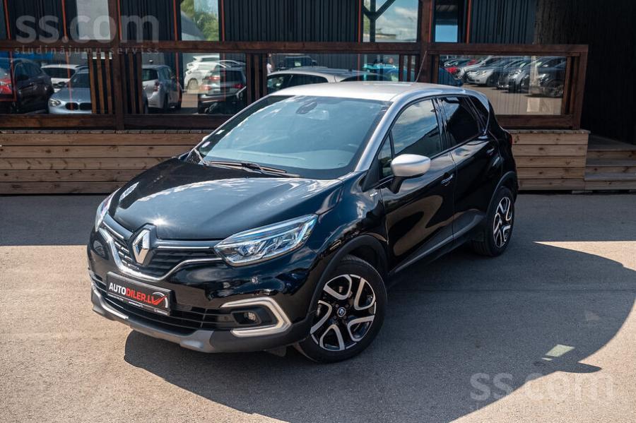 Black Renault Captur 2017 in Riga, with an engine capacity of 1.20 L and mileage of 0 thousand km for 9450 €, photo 9 on AUTOMOTO.COM.LV