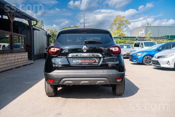 Black Renault Captur 2017 in Riga, with an engine capacity of 1.20 L and mileage of 0 thousand km for 9450 €, photo 9 on AUTOMOTO.COM.LV
