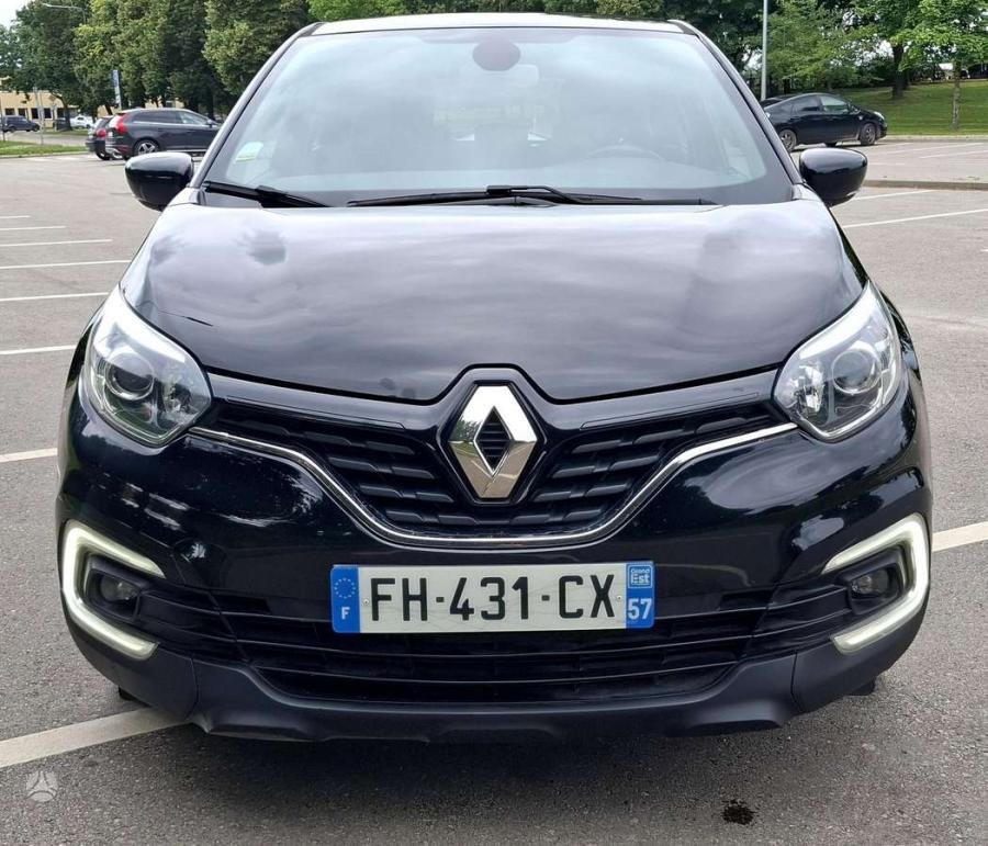 Melns Renault Captur 2019 Tauragė, ar dzinēja tilpumu 1.50 L un nobraukumu 184 tūkst. km par 6500 €, foto 1 vietnē AUTOMOTO.COM.LV