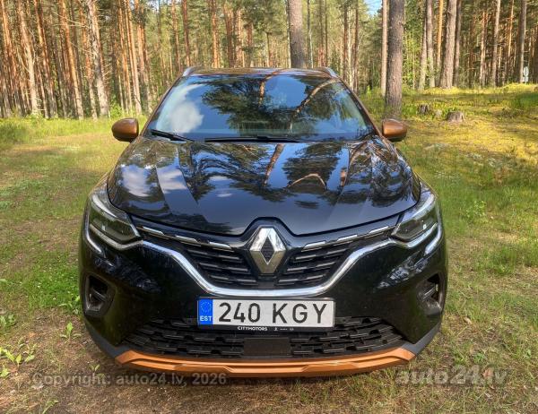 Melns Renault Captur 2020 Tallina, ar dzinēja tilpumu 1.50 L un nobraukumu 136 tūkst. km par 13900 €, foto 1 vietnē AUTOMOTO.COM.LV