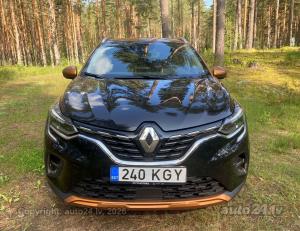 Black Renault Captur 2020 in Tallinn, with an engine capacity of 1.50 L and mileage of 136 thousand km for 13900 €, photo  on AUTOMOTO.COM.LV
