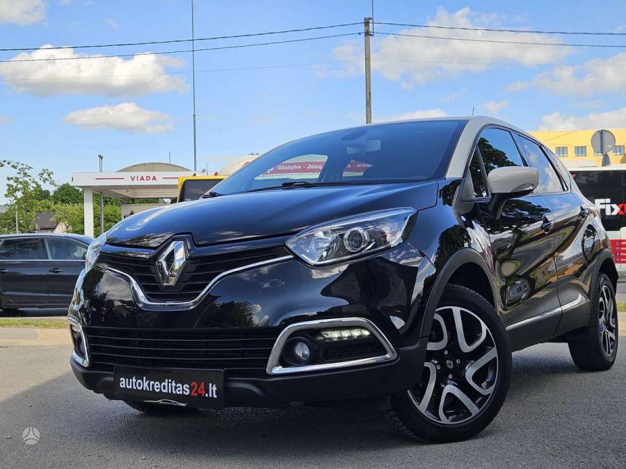 Black Renault Captur 2016 in Siauliai, with an engine capacity of 1.50 L and mileage of 217 thousand km for 6450 €, photo 1 on AUTOMOTO.COM.LV