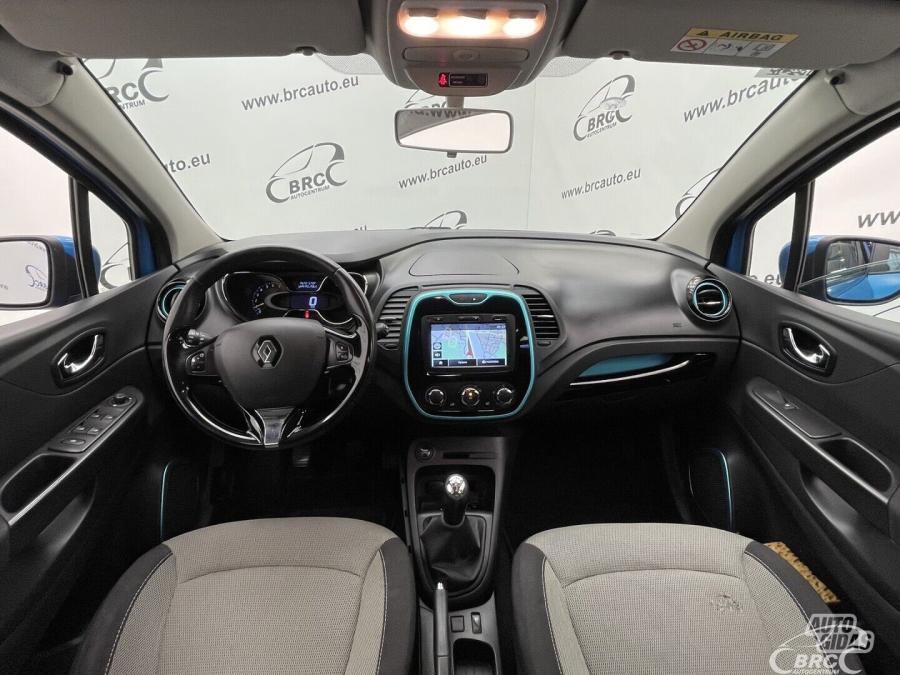 Blue Renault Captur 2014 in Avizieniai, with an engine capacity of 0.90 L and mileage of 212 thousand km for 4500 €, photo 3 on AUTOMOTO.COM.LV