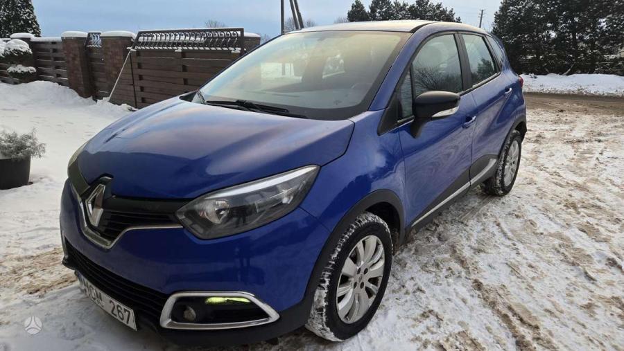 Zils Renault Captur 2014 Tauragė, ar dzinēja tilpumu 1.50 L un nobraukumu 200 tūkst. km par 4600 €, foto 1 vietnē AUTOMOTO.COM.LV