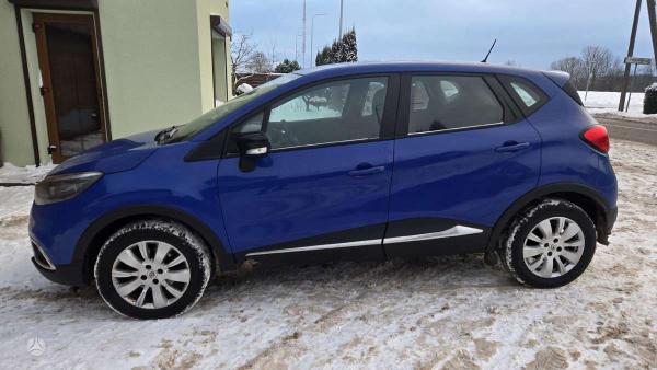 Blue Renault Captur 2014 in Taurage, with an engine capacity of 1.50 L and mileage of 200 thousand km for 4600 €, photo 5 on AUTOMOTO.COM.LV
