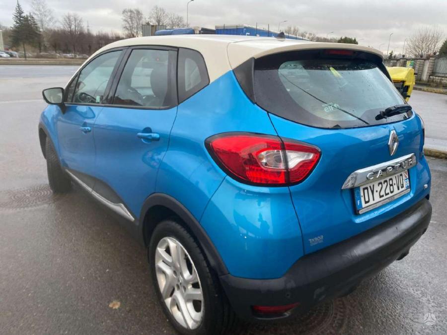 Blue Renault Captur 2014 in Taurage, with an engine capacity of 1.20 L and mileage of 152 thousand km for 6200 €, photo 2 on AUTOMOTO.COM.LV