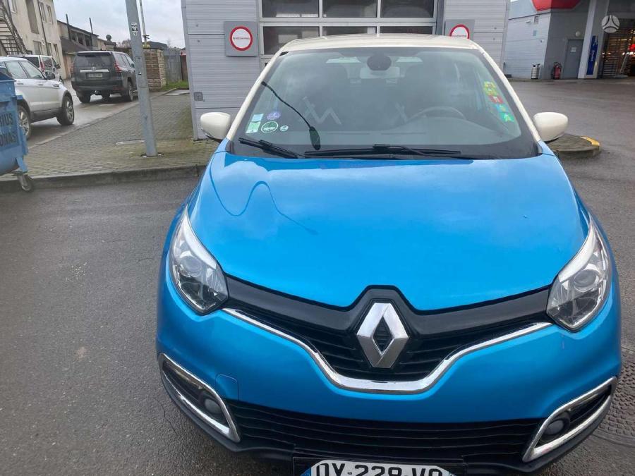 Blue Renault Captur 2014 in Taurage, with an engine capacity of 1.20 L and mileage of 152 thousand km for 6200 €, photo 6 on AUTOMOTO.COM.LV