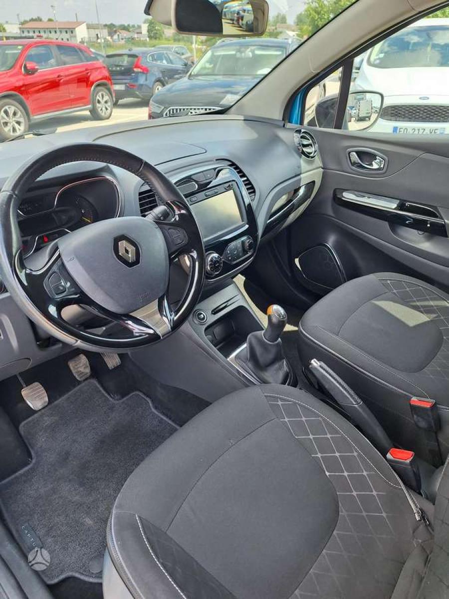 Синий Рено Каптур 2015 в Таураге, объемом двигателя 0.90 л и пробегом 166 тыс. км за 4800 €, фото 14 на AUTOMOTO.COM.LV