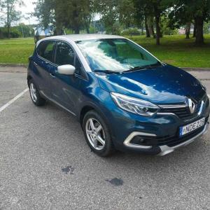 Blue Renault Captur 2017 in Alytus, with an engine capacity of 1.20 L and mileage of 70 thousand km for 9100 €, photo  on AUTOMOTO.COM.LV