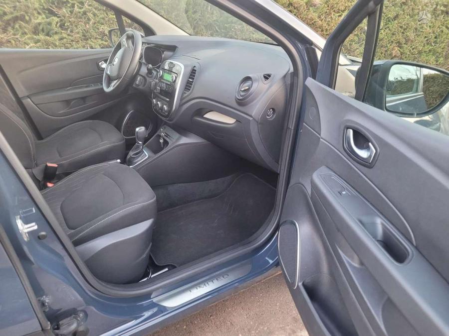 Zils Renault Captur 2018 Vilkaviškis, ar dzinēja tilpumu 0.00 L un nobraukumu 130 tūkst. km par 8800 €, foto 11 vietnē AUTOMOTO.COM.LV