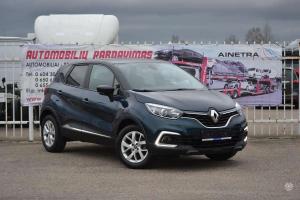 Zils Renault Captur 2019 Marijampole, ar dzinēja tilpumu 0.90 L un nobraukumu 40 tūkst. km par 10399 €, foto  vietnē AUTOMOTO.COM.LV