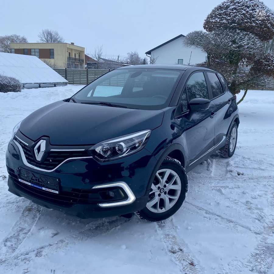 Zils Renault Captur 2019 Marijampole, ar dzinēja tilpumu 0.90 L un nobraukumu 40 tūkst. km par 9800 €, foto 1 vietnē AUTOMOTO.COM.LV