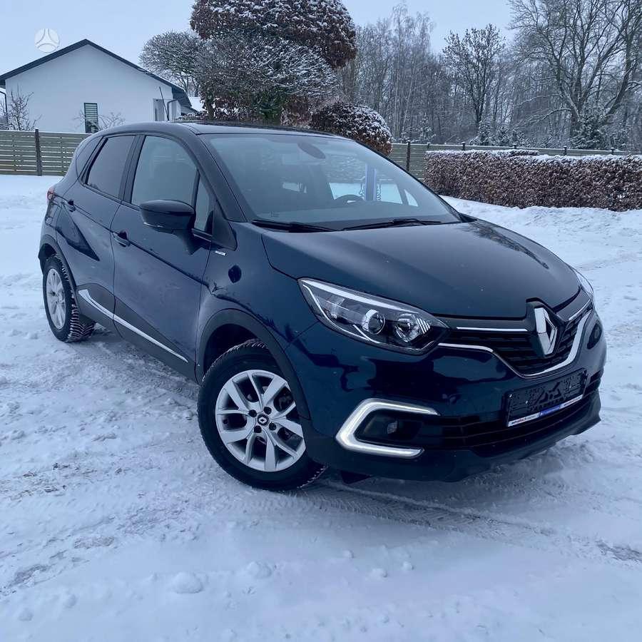 Blue Renault Captur 2019 in Marijampole, with an engine capacity of 0.90 L and mileage of 40 thousand km for 9800 €, photo 3 on AUTOMOTO.COM.LV