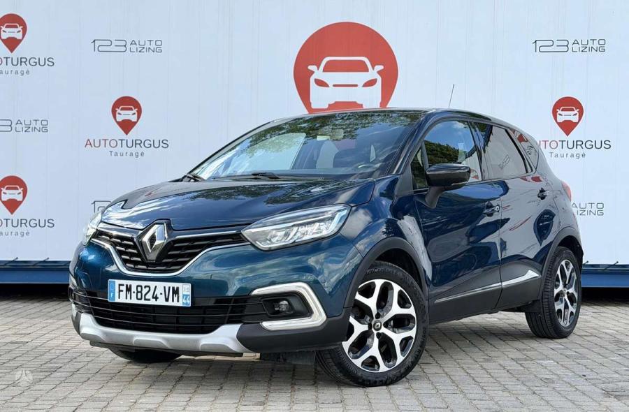 Blue Renault Captur 2019 in Taurage, with an engine capacity of 1.46 L and mileage of 176 thousand km for 8900 €, photo 1 on AUTOMOTO.COM.LV