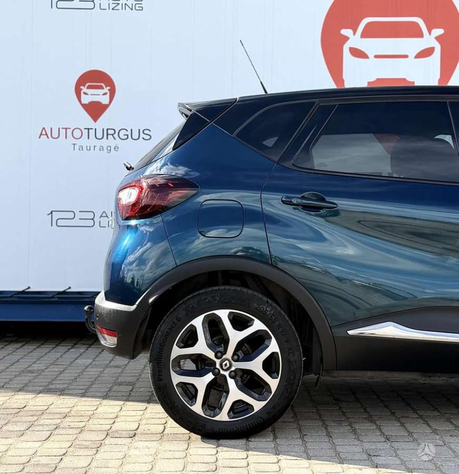 Blue Renault Captur 2019 in Taurage, with an engine capacity of 1.46 L and mileage of 176 thousand km for 8900 €, photo 16 on AUTOMOTO.COM.LV
