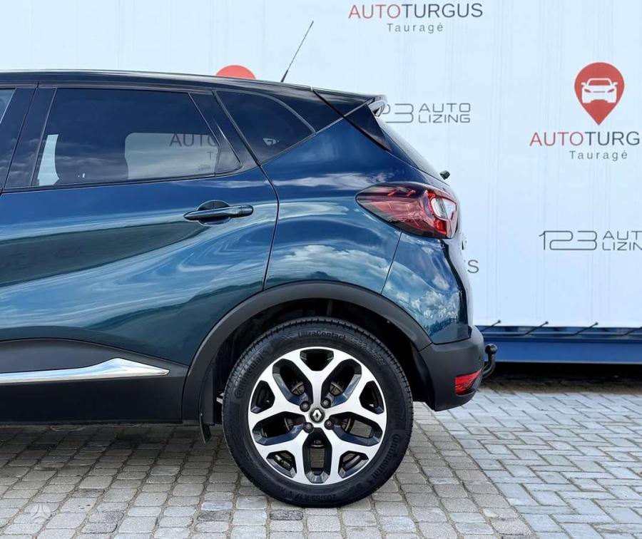 Blue Renault Captur 2019 in Taurage, with an engine capacity of 1.46 L and mileage of 176 thousand km for 8900 €, photo 19 on AUTOMOTO.COM.LV