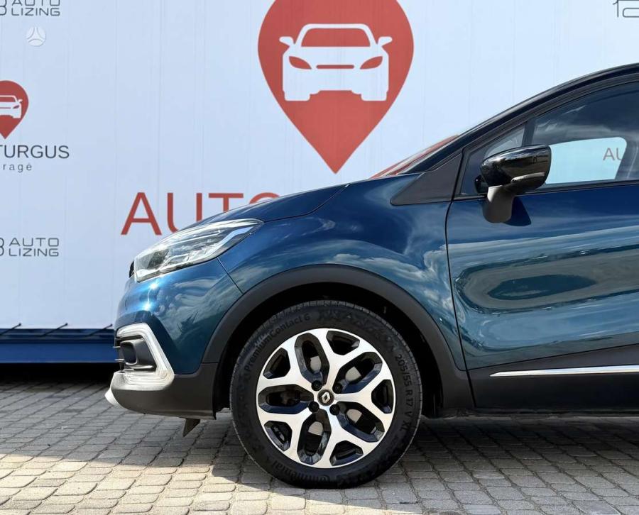Blue Renault Captur 2019 in Taurage, with an engine capacity of 1.46 L and mileage of 176 thousand km for 8900 €, photo 20 on AUTOMOTO.COM.LV